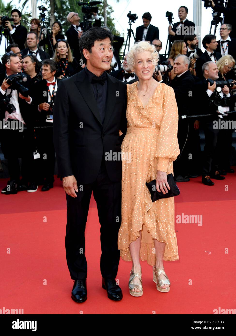 Cannes, France. 22nd May, 2023. 76th Cannes Film Festival 2023, evening ...