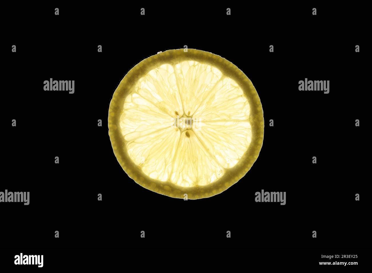 Juicy lemon slice black hi-res stock photography and images - Alamy