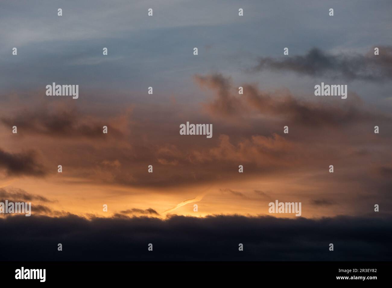 Evening sky texture to replace sky sunset Stock Photo - Alamy