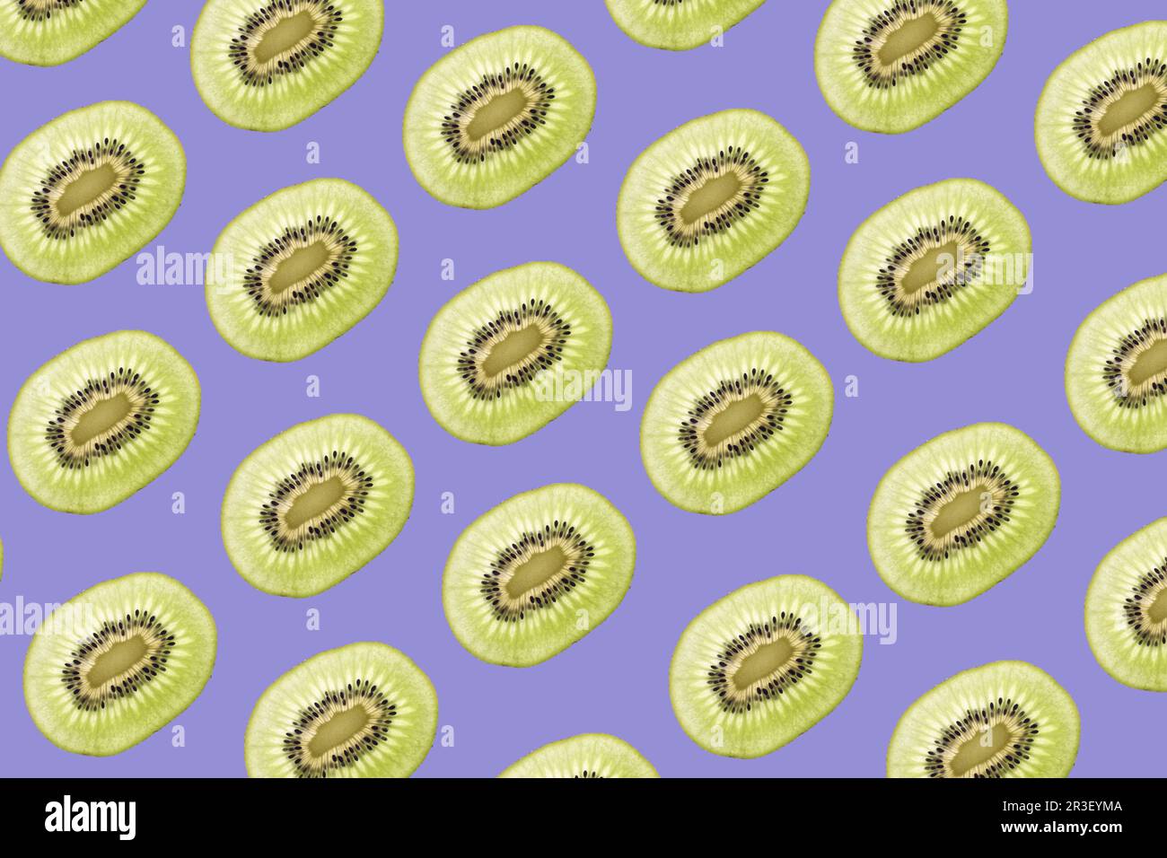 Kiwi slices pattern Stock Photo - Alamy