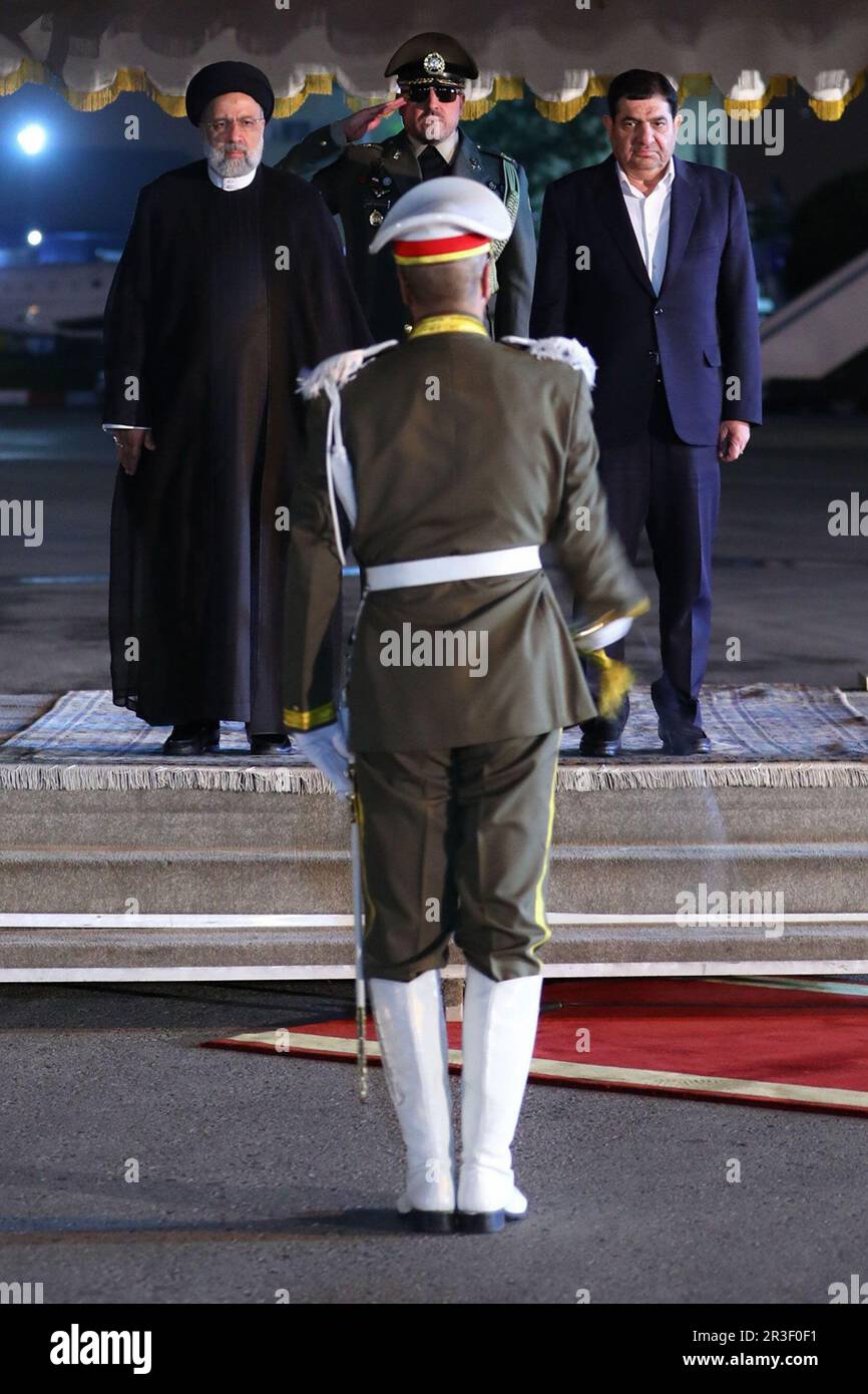 Tehran, Tehran, Iran. 22nd May, 2023. Iranian President EBRAHIM RAISI ...