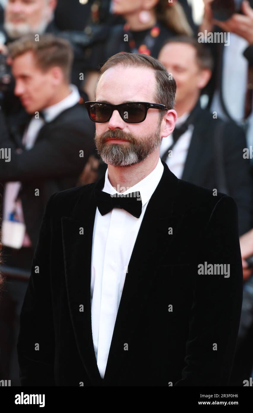Cannes, France, 23rd May, 2023. Carter Logan arriving on the red carpet ...