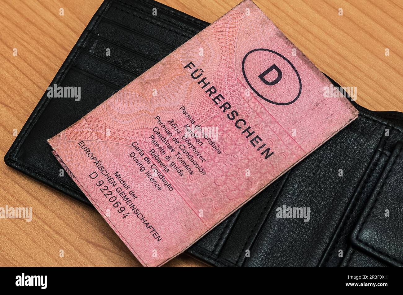 Exchange old driving license 2022 Stock Photo - Alamy