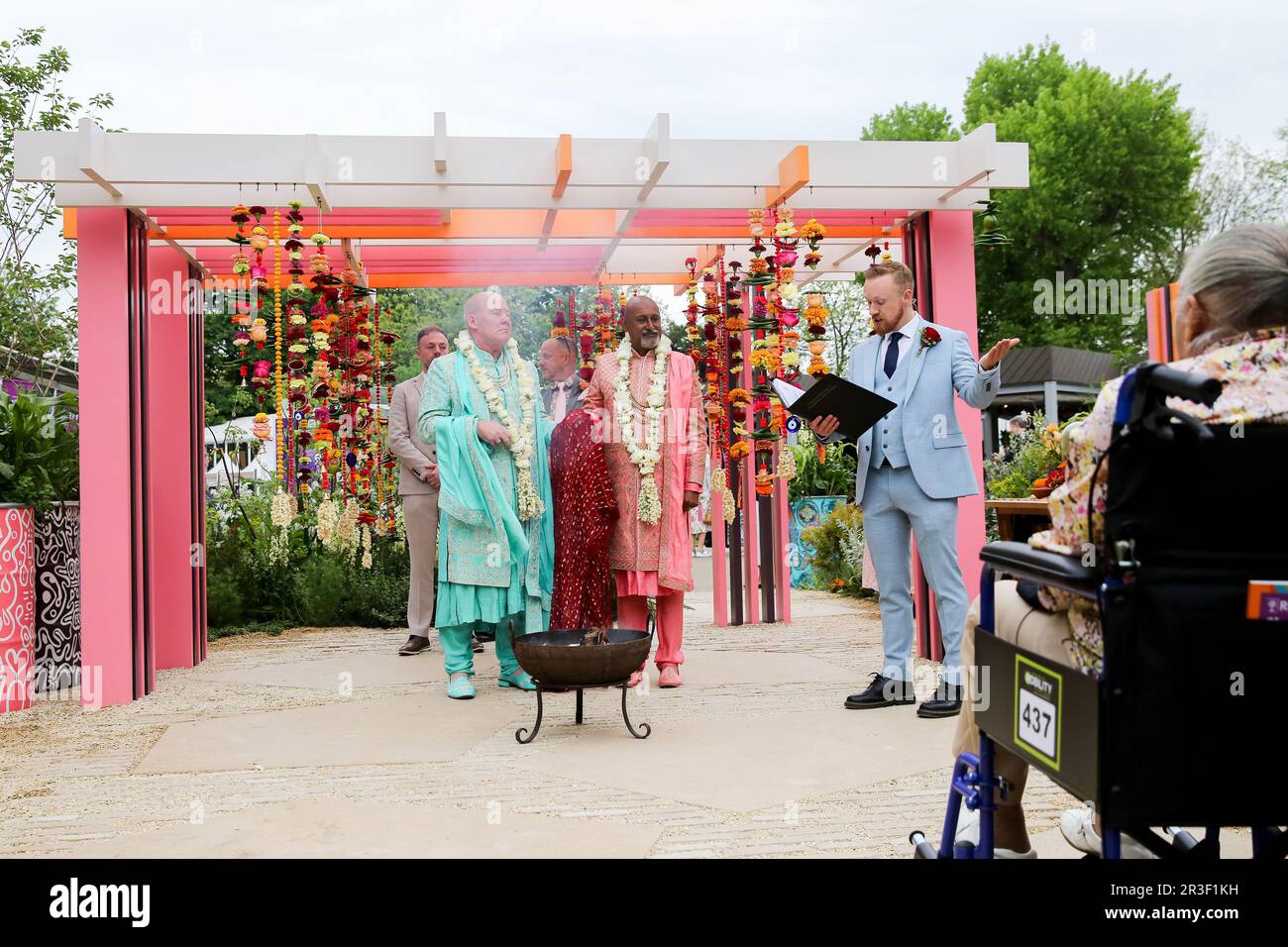 London, UK. 22nd May, 2023. Kensington and Chelsea registrar Steven ...