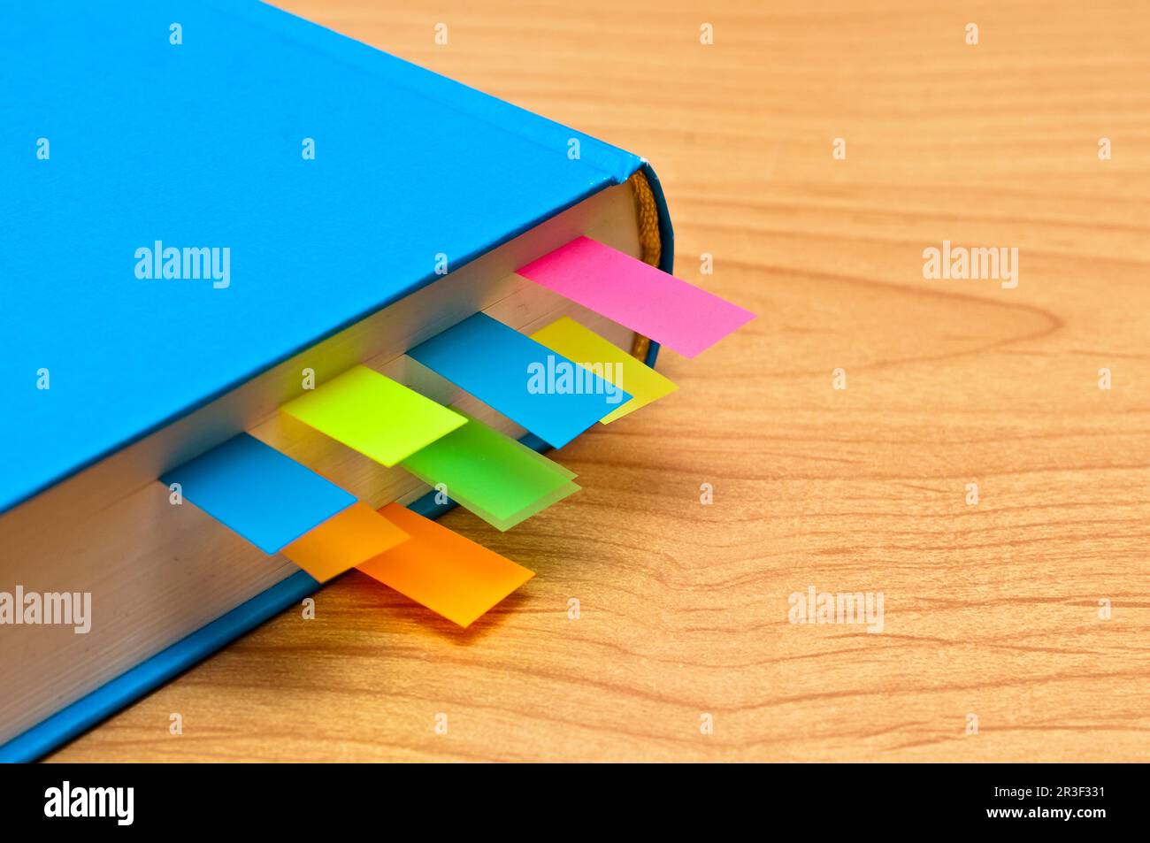 Book with bookmark Stock Photo - Alamy