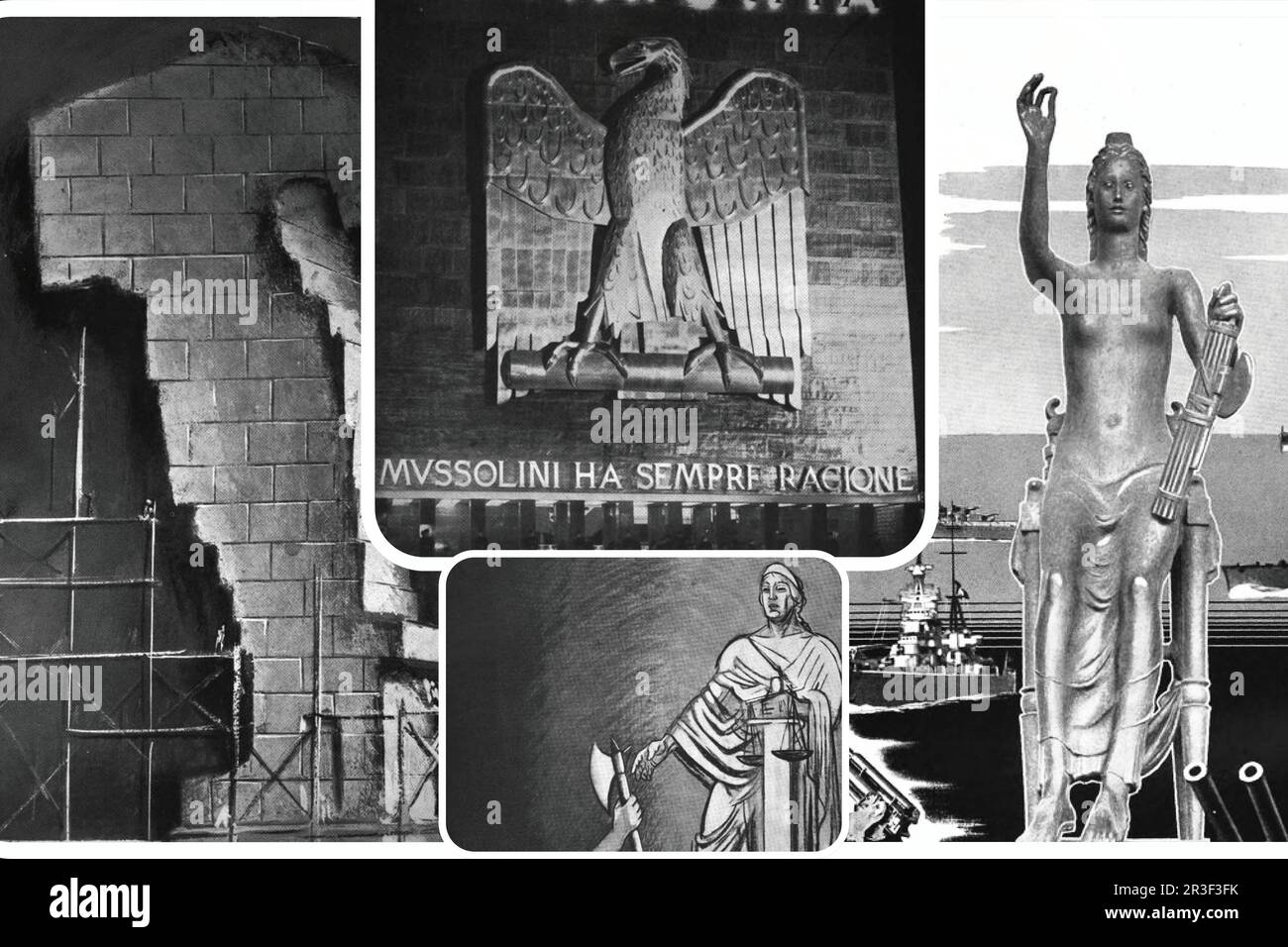 In this poster it says Mussolini is always right the symbol of the ...