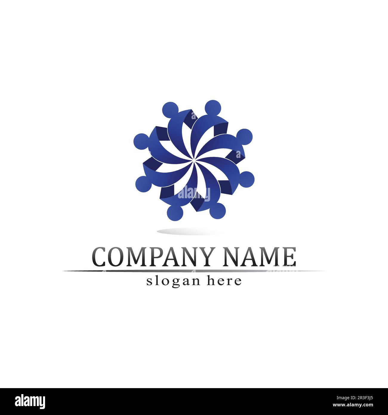 People logo, Team, Succes people work, Group and Community, Group ...