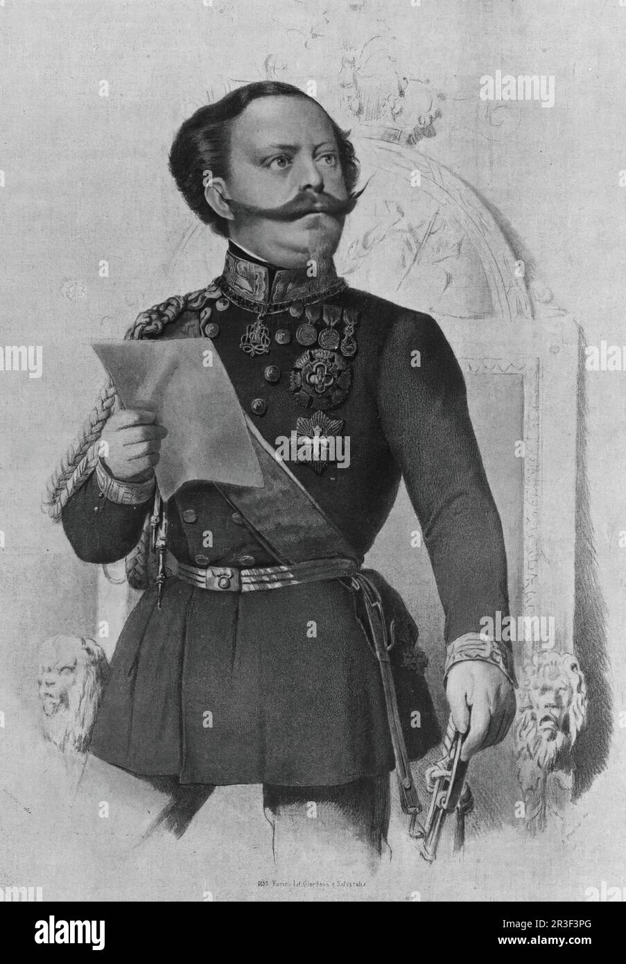 Vittorio Emanuele II of Savoy was the last king of Sardinia (from 1849 ...