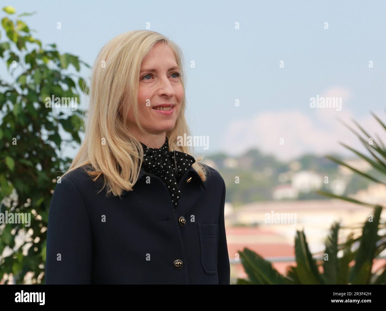 Cannes, France, 23rd May, 2023. Director Jessica Hausner at the photo ...