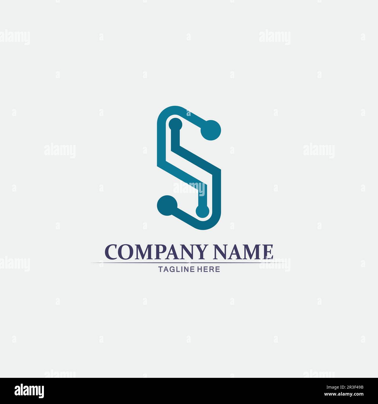 Business corporate S letter logo design vector Stock Vector Image & Art ...