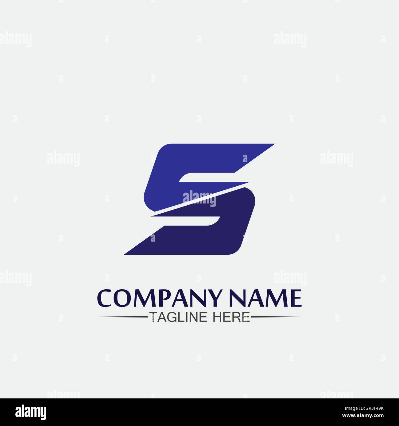Business corporate S letter logo design vector Stock Vector Image & Art ...