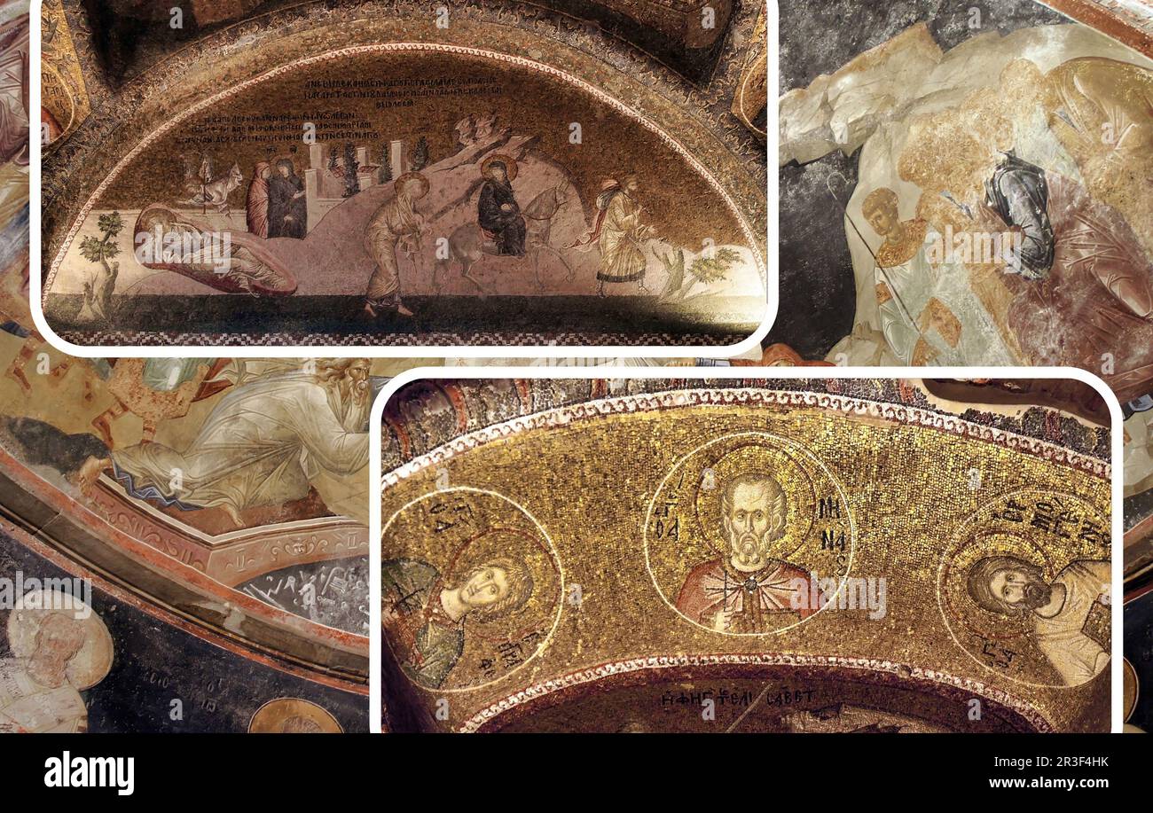 The Church of the Most Holy Savior in Chora is a medieval Greek ...