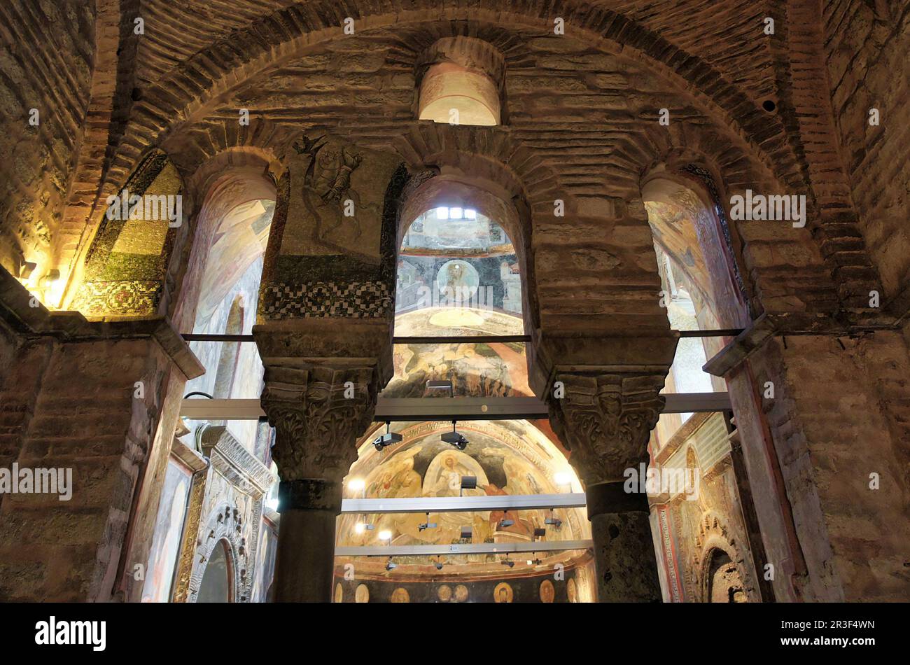 The Church of the Most Holy Savior in Chora is a medieval Greek ...