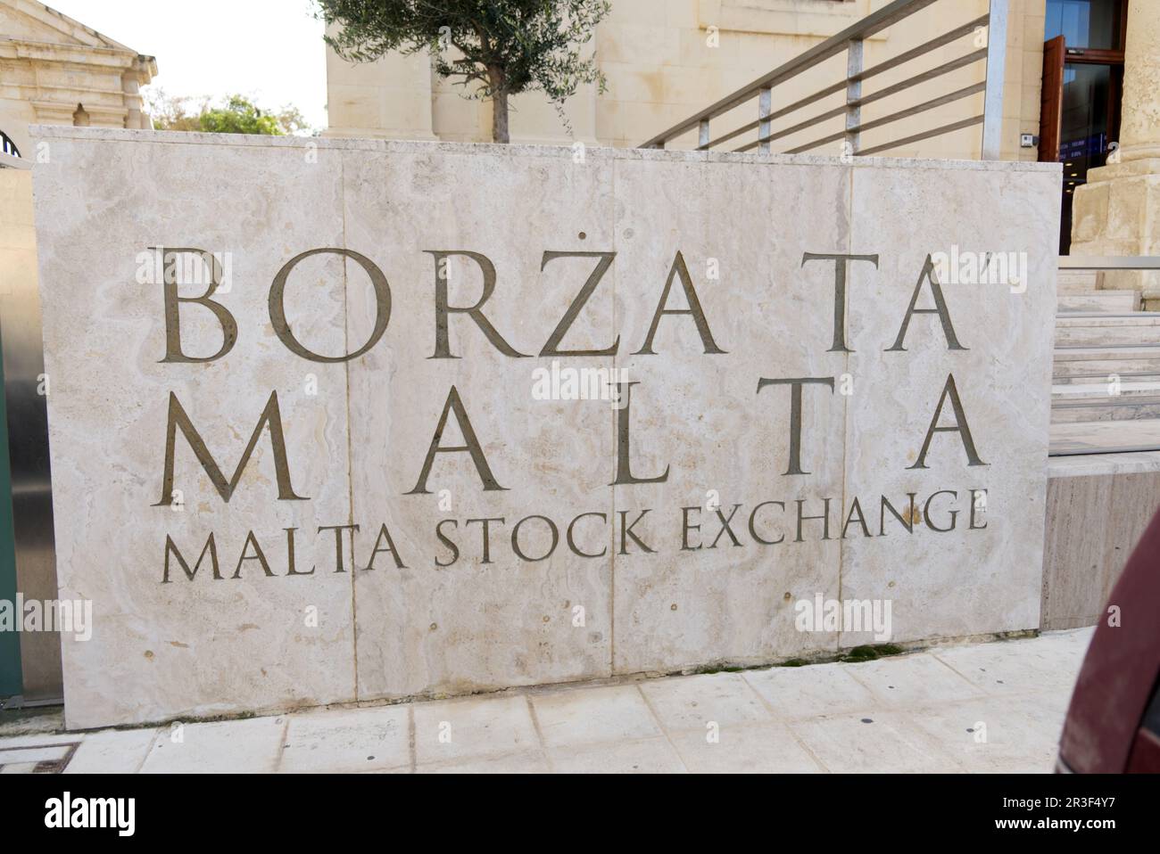 Borza ta Malta, Valletta, Mediterranean, Island State, Malta Stock ...