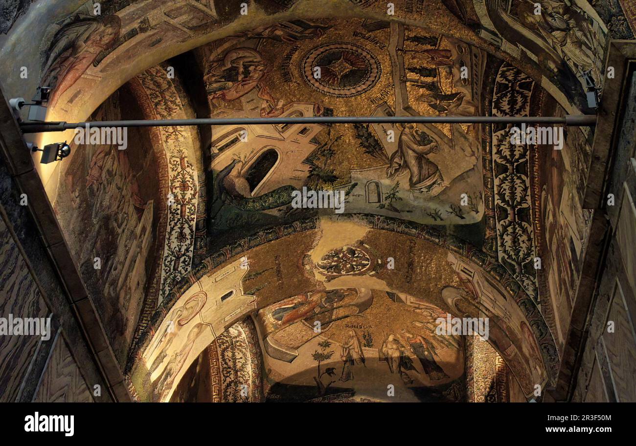 The Church of the Most Holy Savior in Chora is a medieval Greek ...