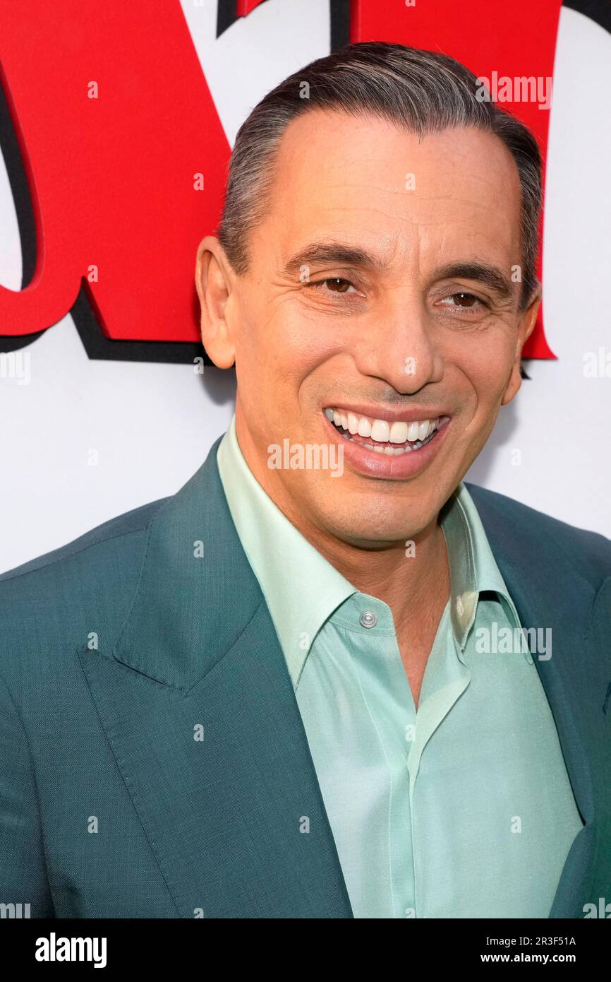 Sebastian Maniscalco attends the "About My Father" premiere at the SVA ...
