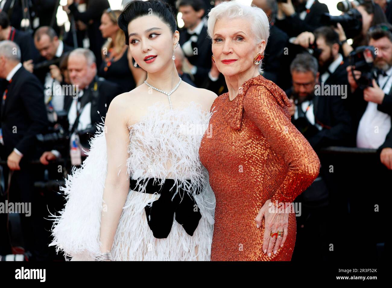 Fan bingbing and maye musk hi-res stock photography and images - Alamy