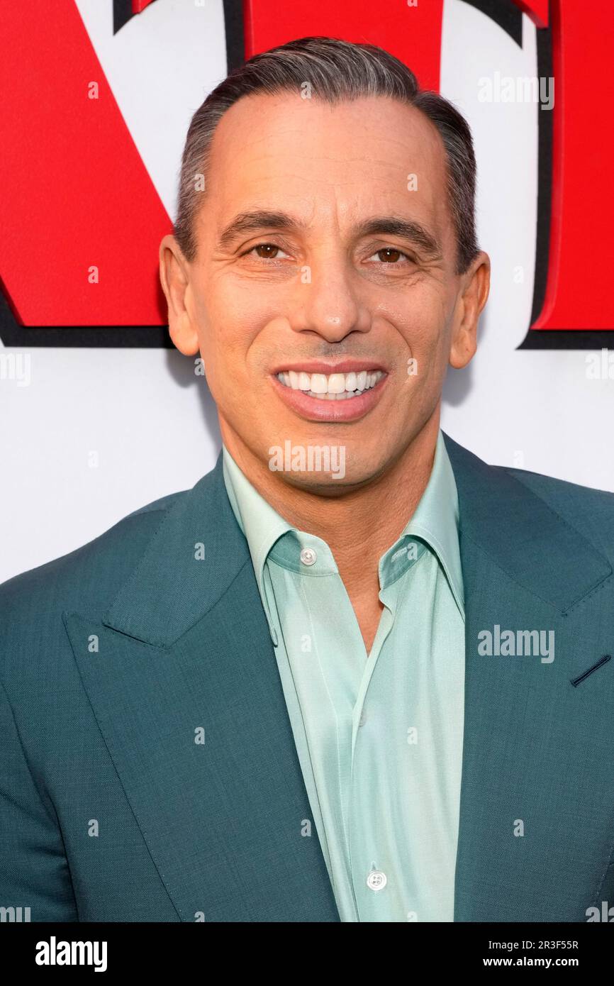 Sebastian Maniscalco attends the "About My Father" premiere at the SVA ...