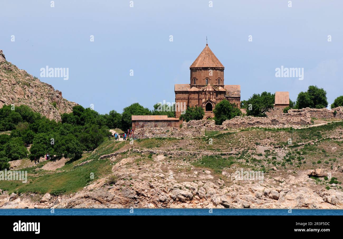 Located in Van, Turkey, Akdamar Church was built in the 10th century ...