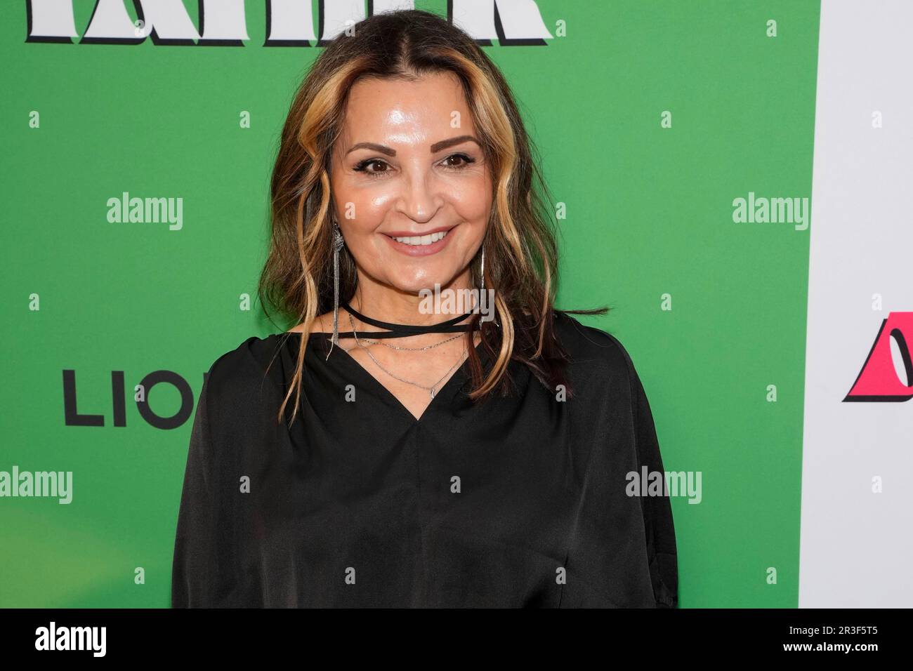 Kathrine Narducci attends the "About My Father" premiere at the SVA ...