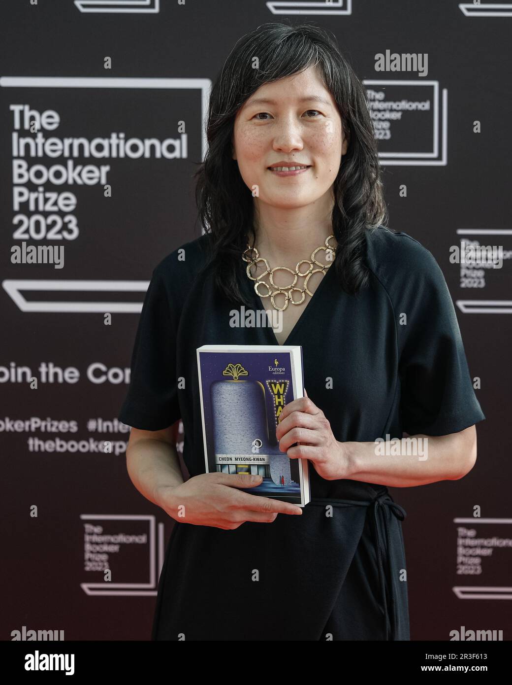 London, UK. 23rd May, 2023. 'Whale', translator Chi-Young Kim. Authors ...