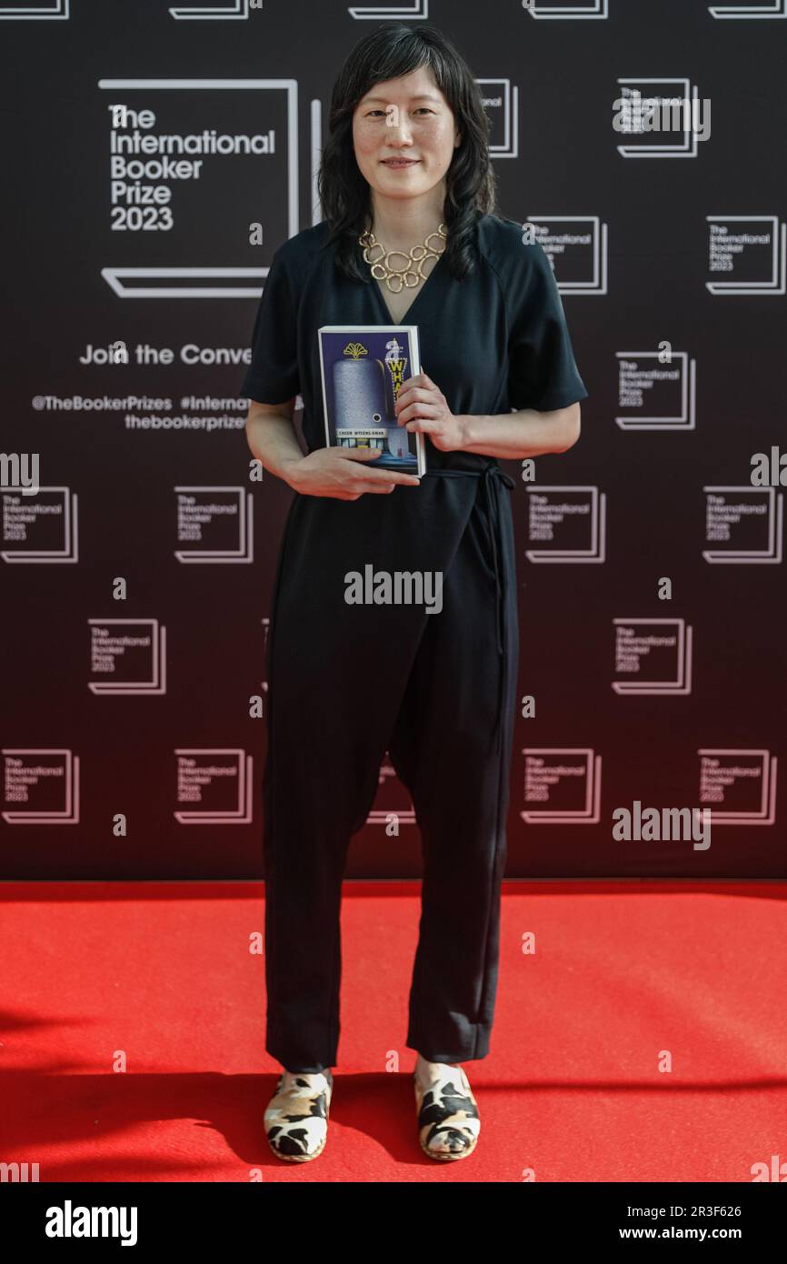 London, UK. 23rd May, 2023. 'Whale', translator Chi-Young Kim. Authors ...