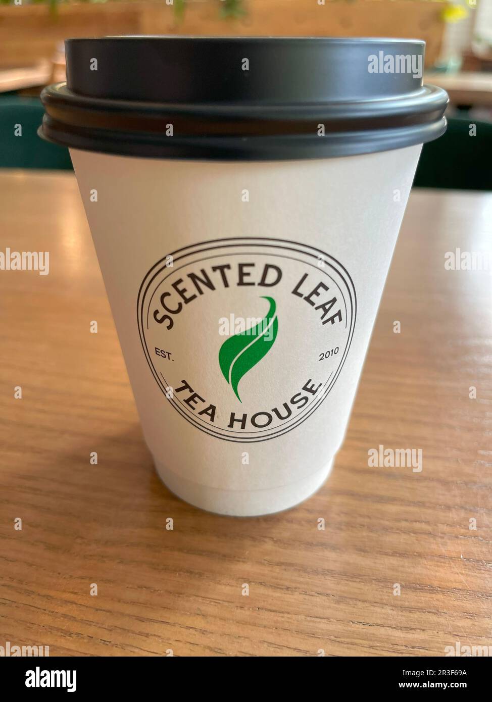 Scented Leaf Tea House cup Stock Photo - Alamy