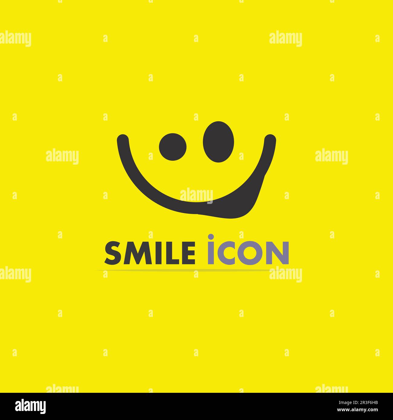 smile icon, smile, logo vector design happy emoticon Business, funny ...