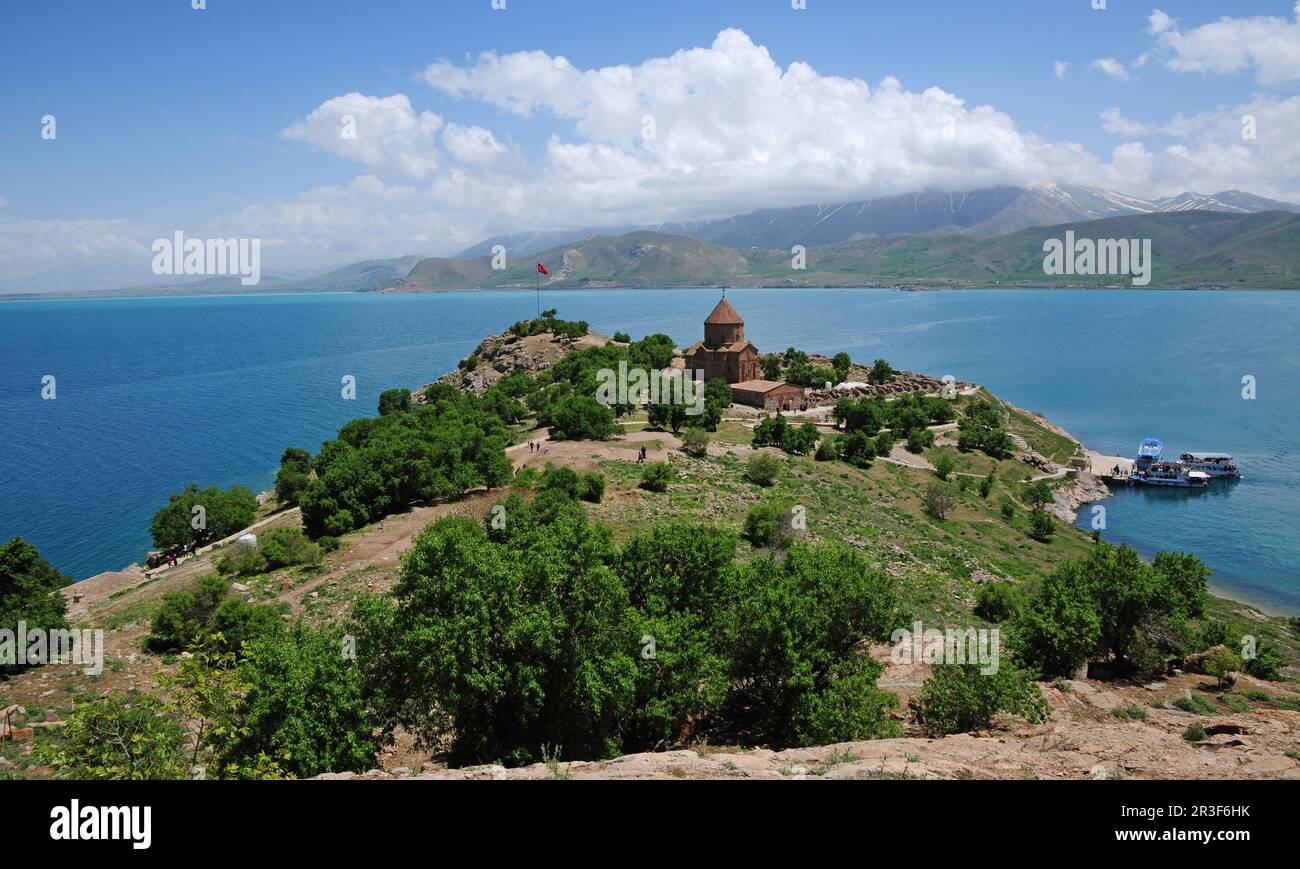 Located in Van, Turkey, Akdamar Church was built in the 10th century ...