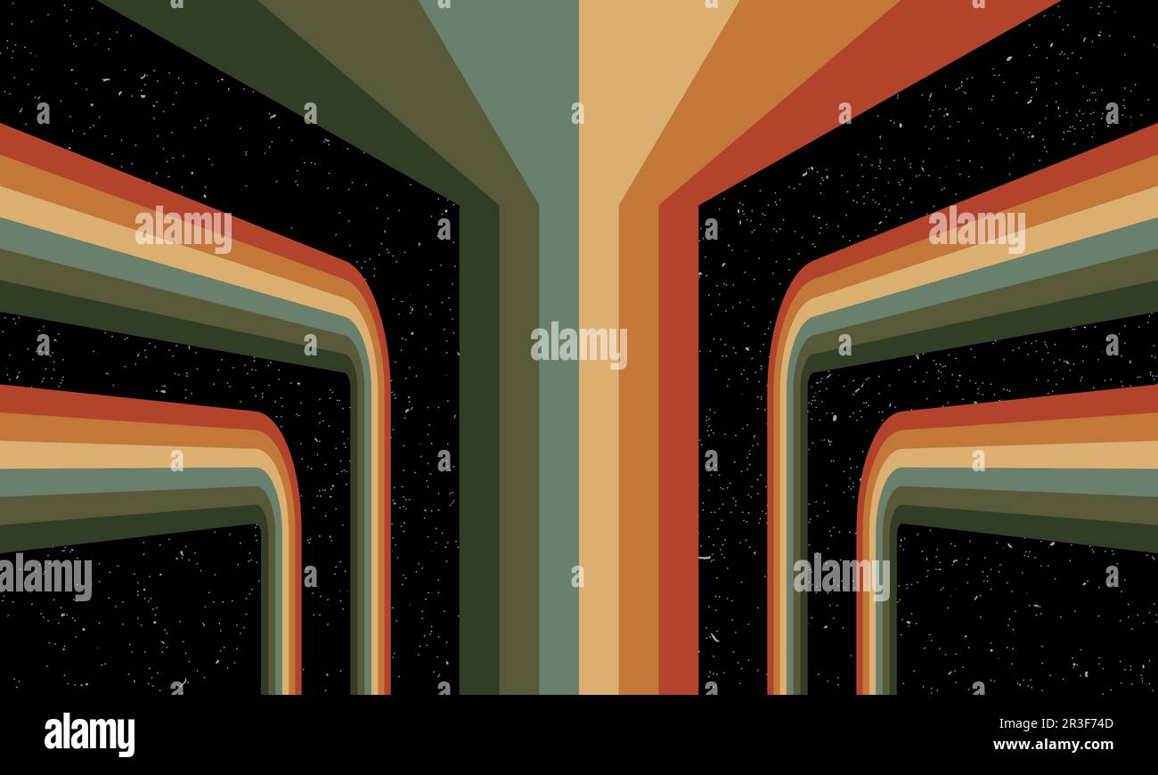 Vintage Striped Backgrounds, Posters, Banner Samples, Retro Colors from ...