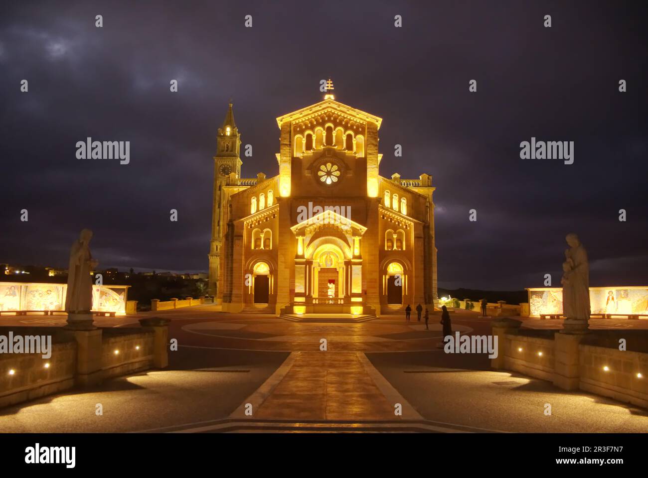 Gharb, Basilica ta' Pinu, Gozo, Malta Stock Photo - Alamy
