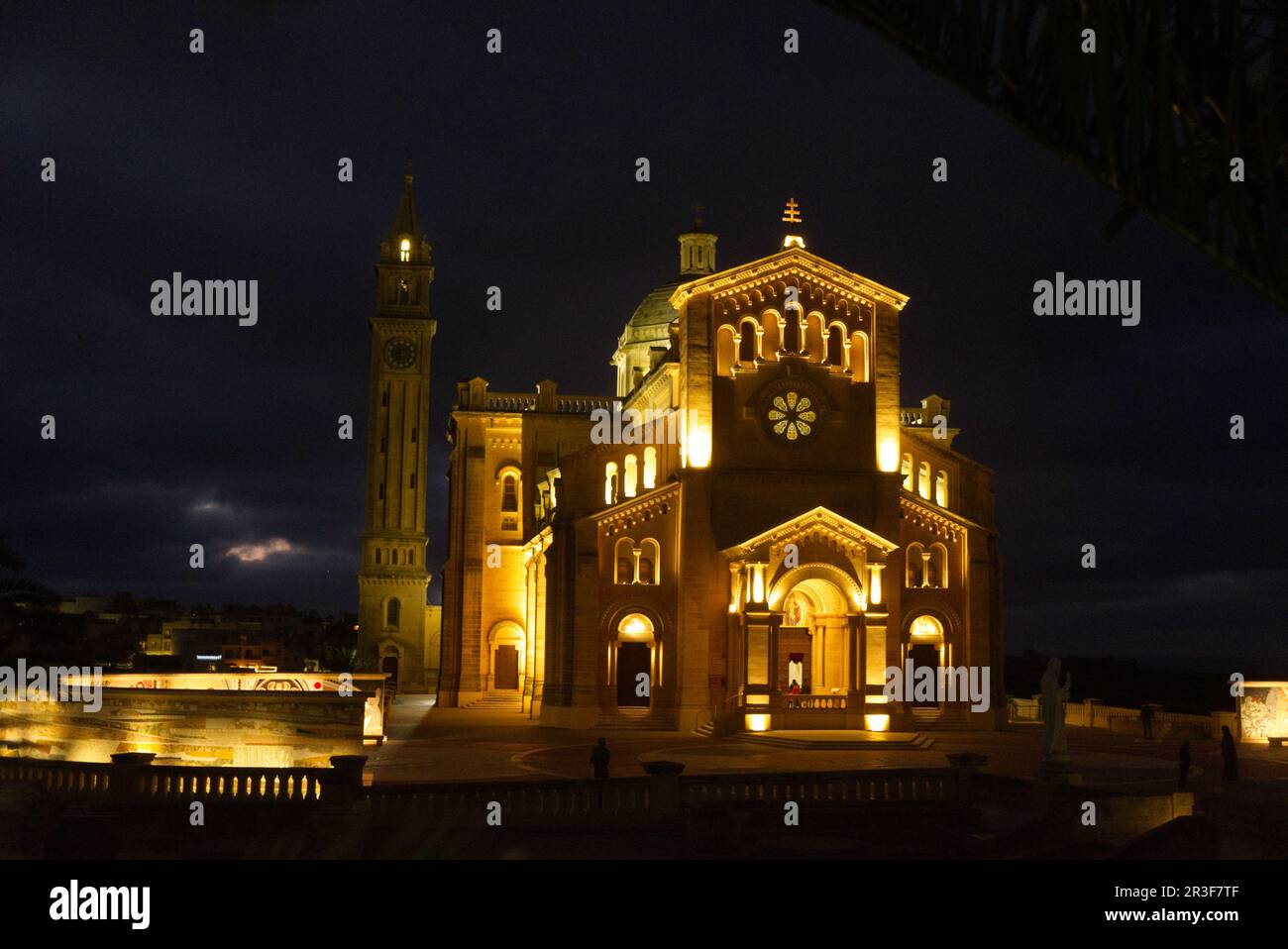 Gharb, Basilica ta' Pinu, Gozo, Malta Stock Photo - Alamy