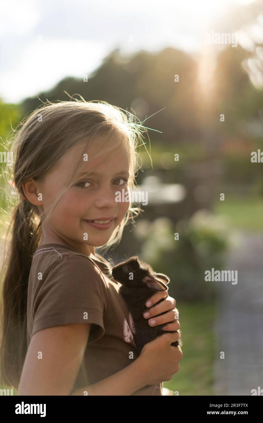 Pet girl hi-res stock photography and images - Alamy