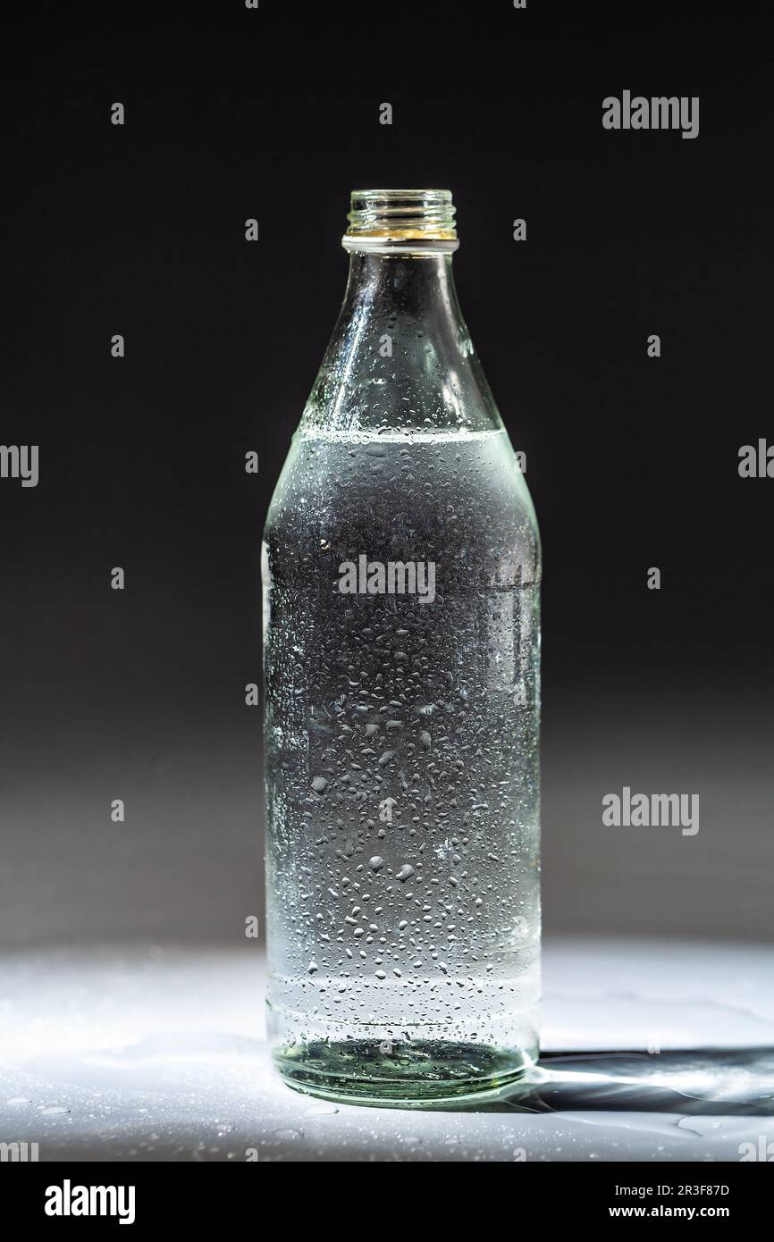 purified spring mineral water in the bottle Stock Photo - Alamy