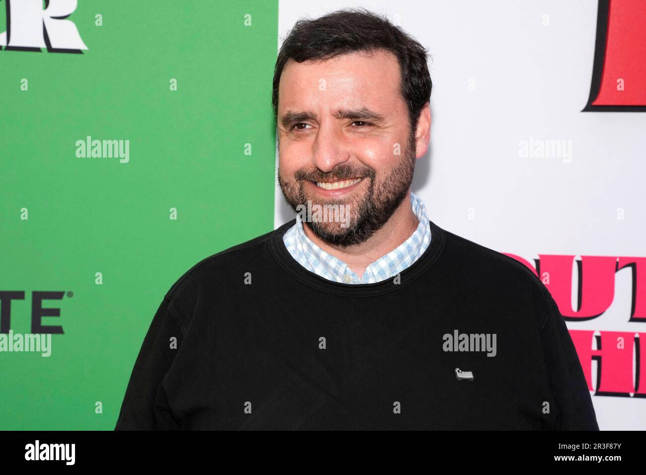 David Krumholtz attends the "About My Father" premiere at the SVA ...
