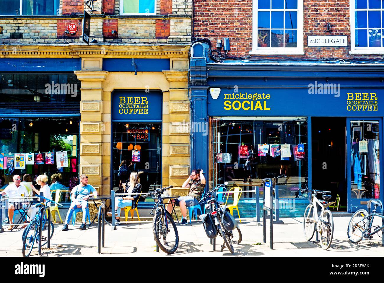 Mickelgate Social Cafe and Bar, Mickelgate, York, Yorkshire, England ...