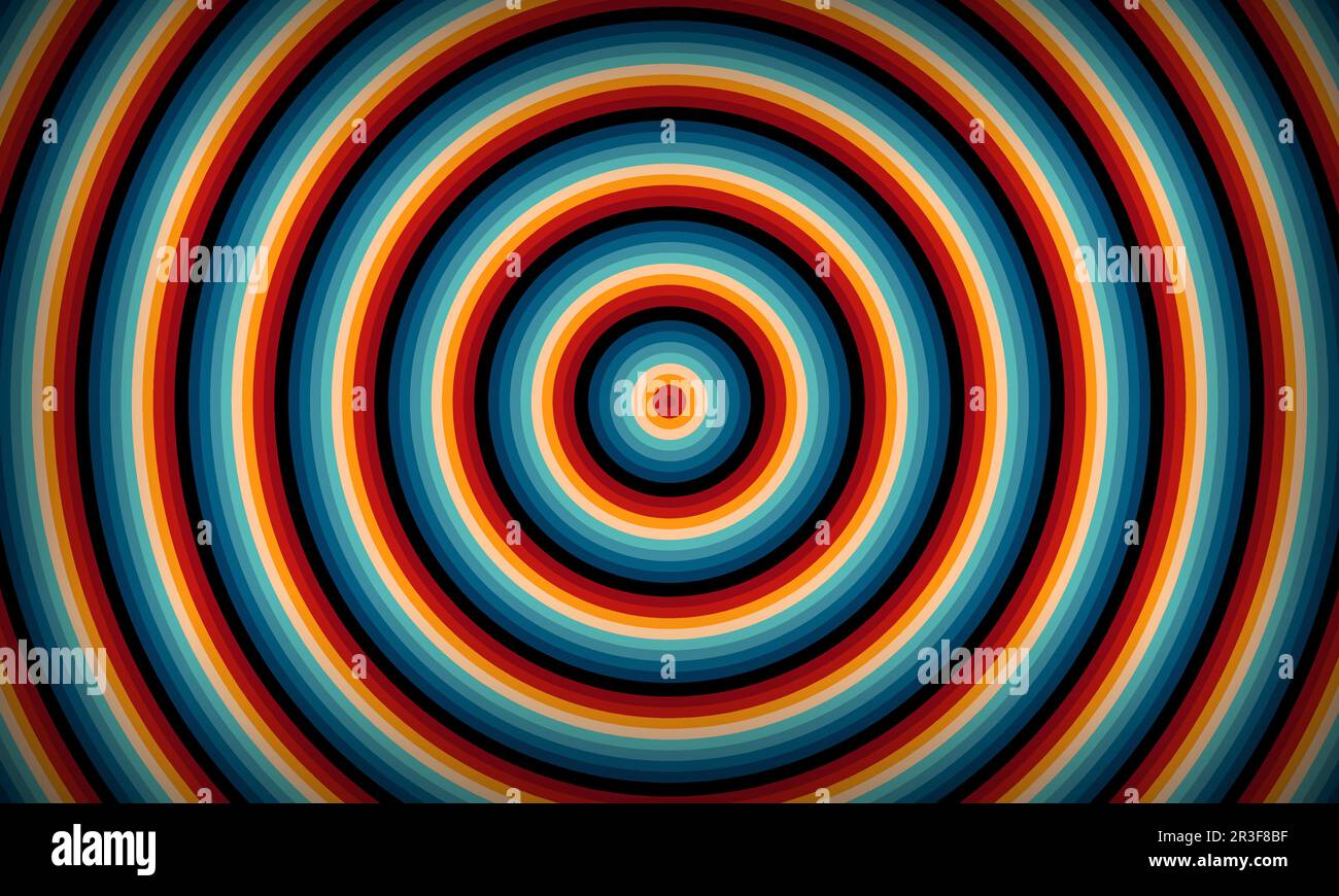 Vintage Striped Backgrounds, Posters, Banner Samples, Retro Colors from ...