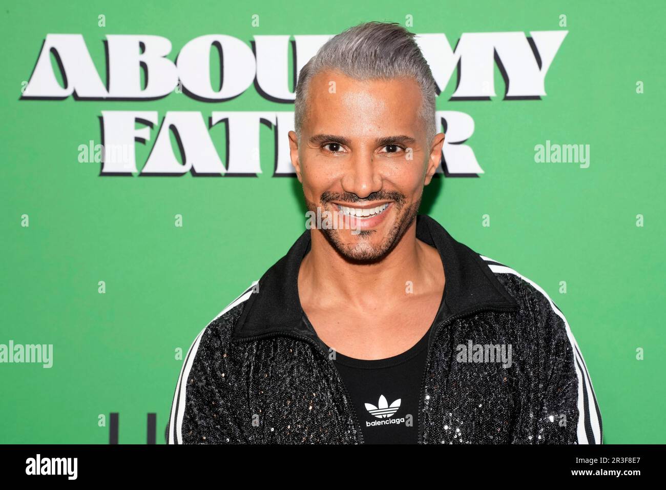Jay Manuel attends the "About My Father" premiere at the SVA Theater on ...