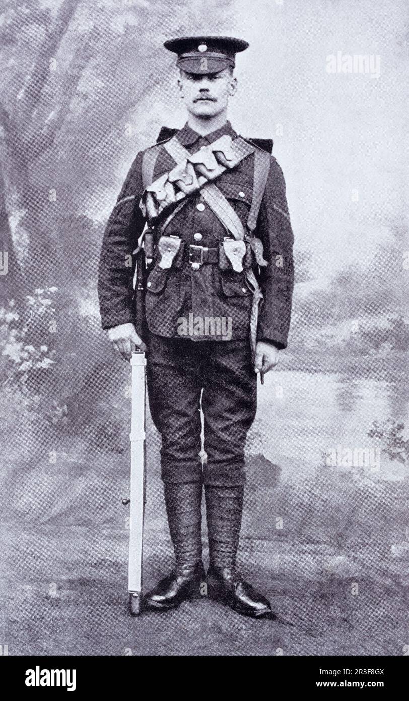 A lance corporal in the Royal Welch Fusiliers Stock Photo - Alamy