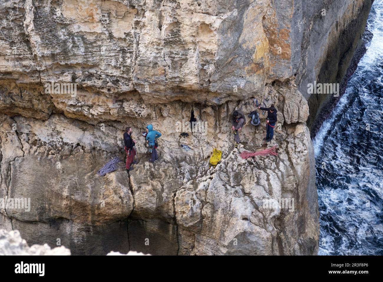 Gharb, Wied Il-Mielah, Gozo, Malta Stock Photo - Alamy