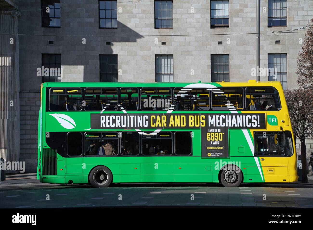 Dublin double decker bus hi-res stock photography and images - Alamy