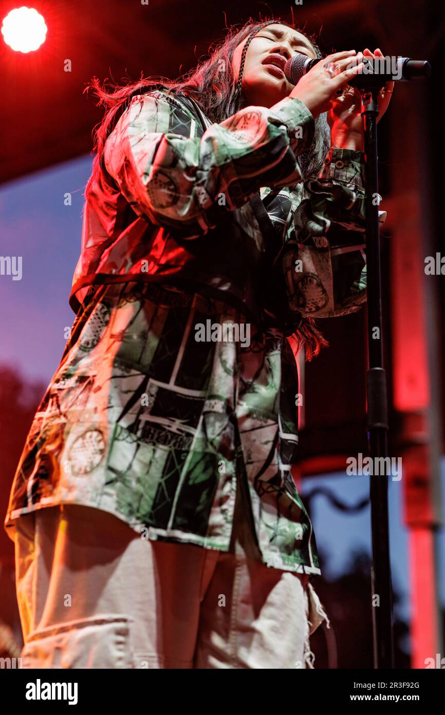 Sacramento, United States. 20th May, 2023. American Singer Audrey Chu ...