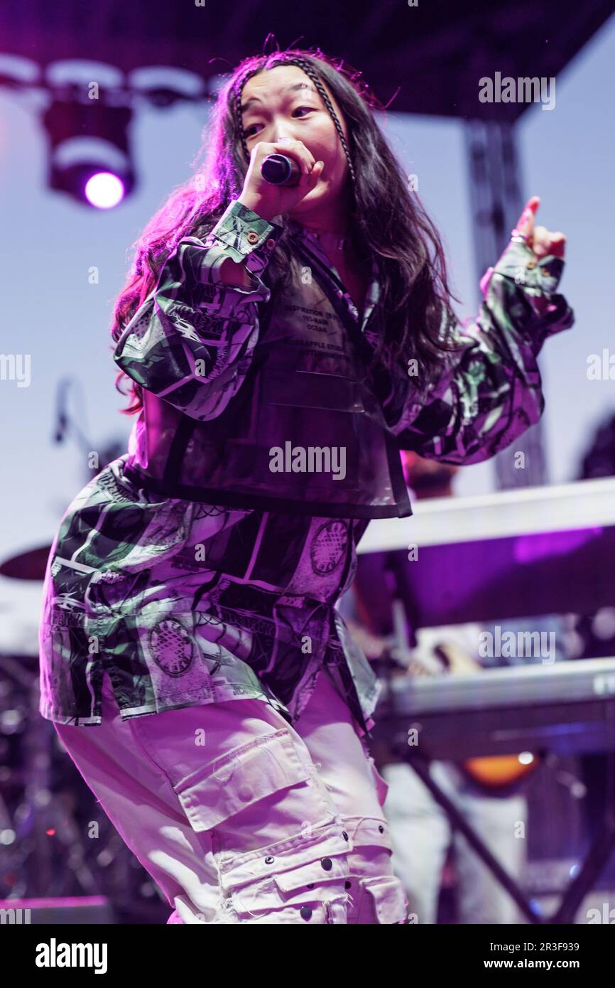 Sacramento, United States. 20th May, 2023. American Singer Audrey Chu ...