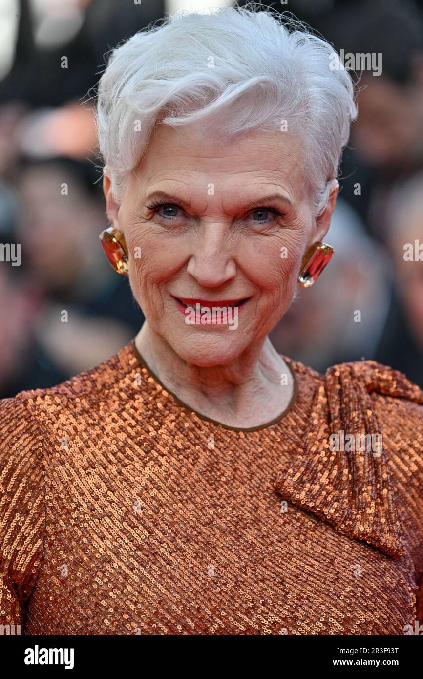 Cannes, France. 23rd May, 2023. Maye Musk at the premiere of the movie ...
