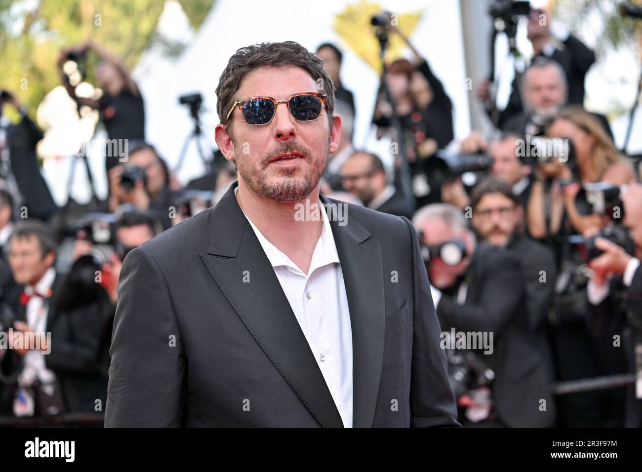 Cannes, France. 23rd May, 2023. Damien Bonnard at the premiere of the ...