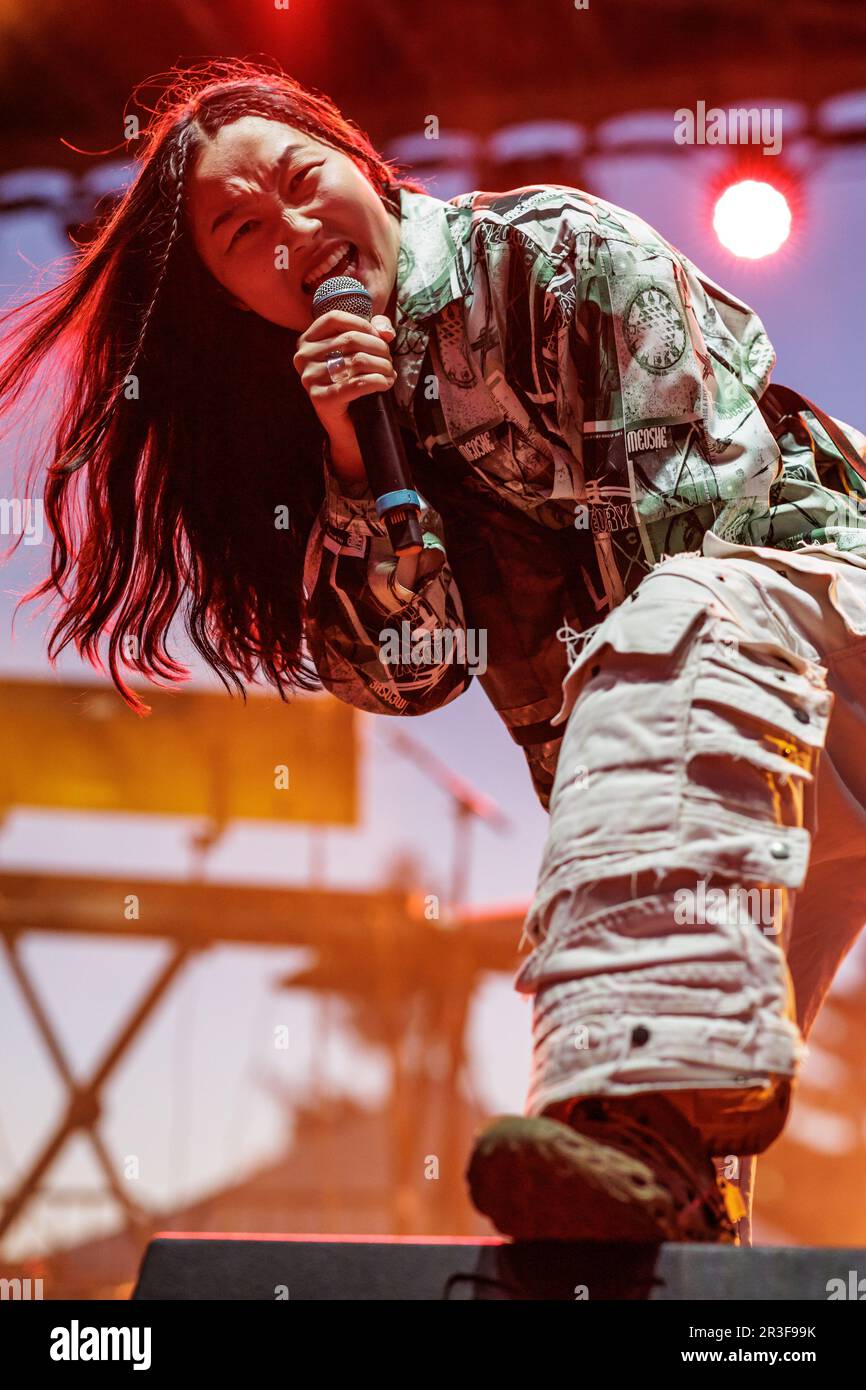 Sacramento, United States. 20th May, 2023. American Singer Audrey Chu ...