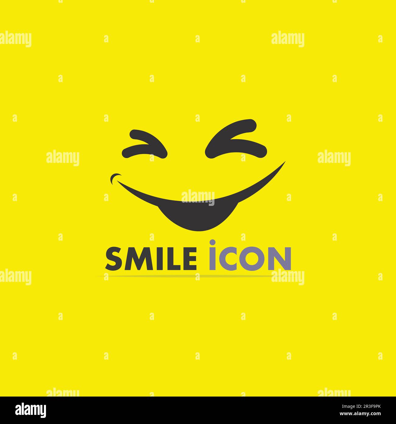 smile icon, smile, logo vector design happy emoticon Business, funny ...