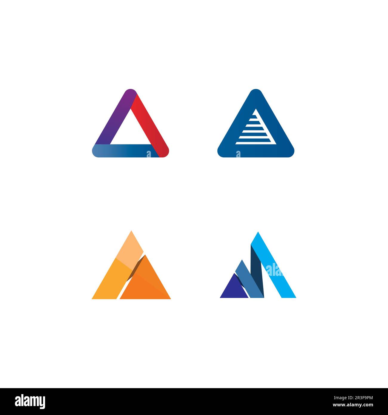 triangle pyramid logo design and vector symbol egyptian and logo ...