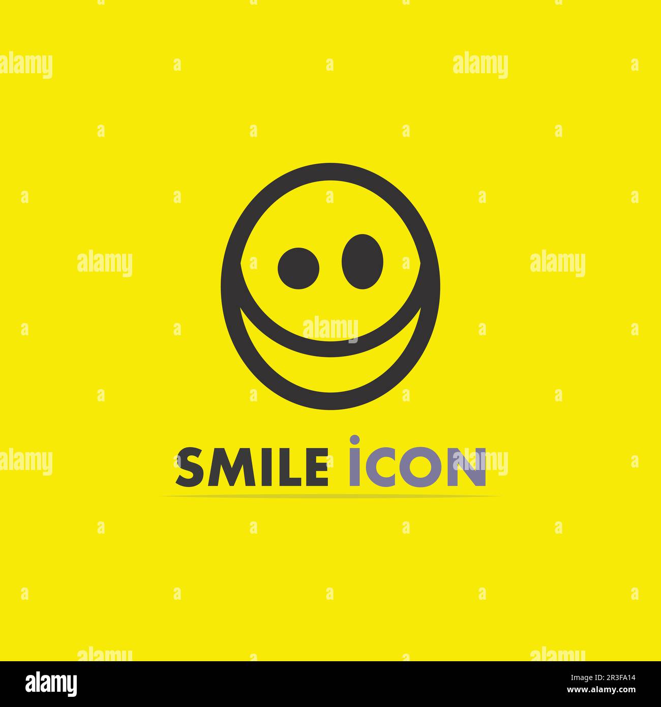 smile icon, smile, logo vector design happy emoticon Business, funny ...