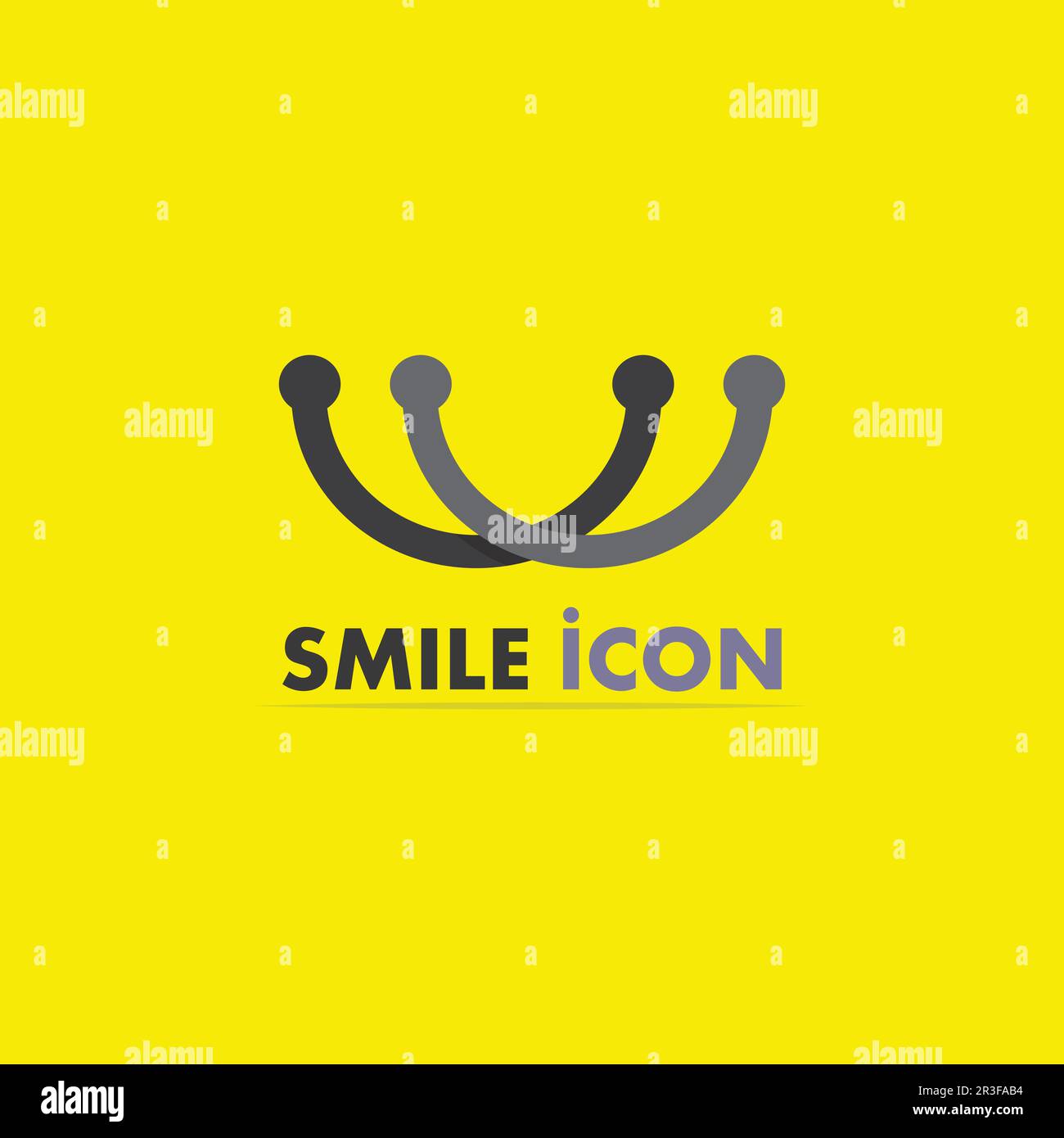 smile icon, smile, logo vector design happy emoticon Business, funny ...